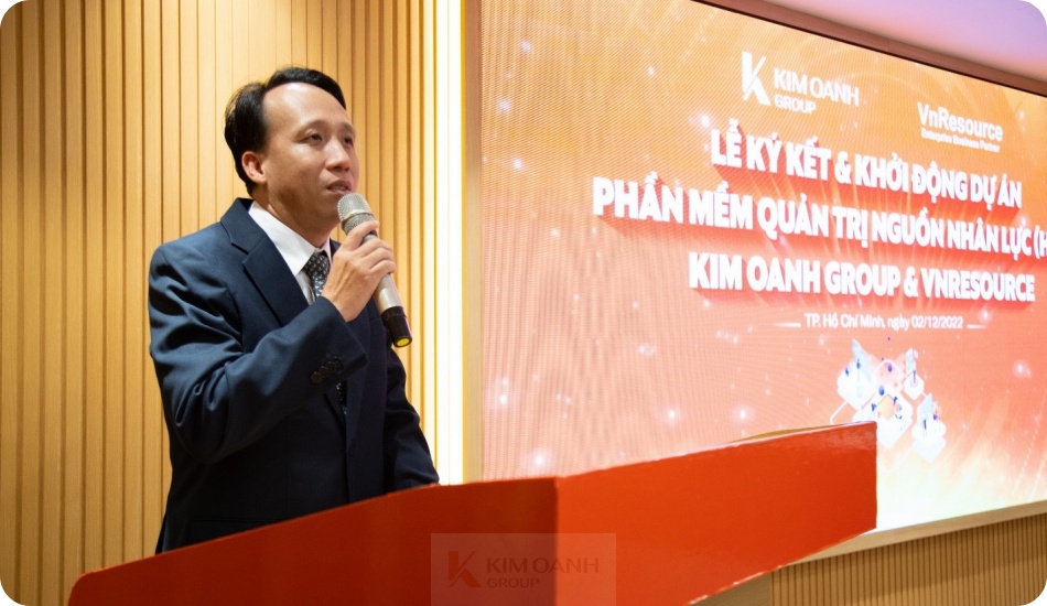 Bắt tay VNResource khởi động Dự án Phần mềm Quản trị Nguồn nhân lực của hệ thống Kim Oanh Group.